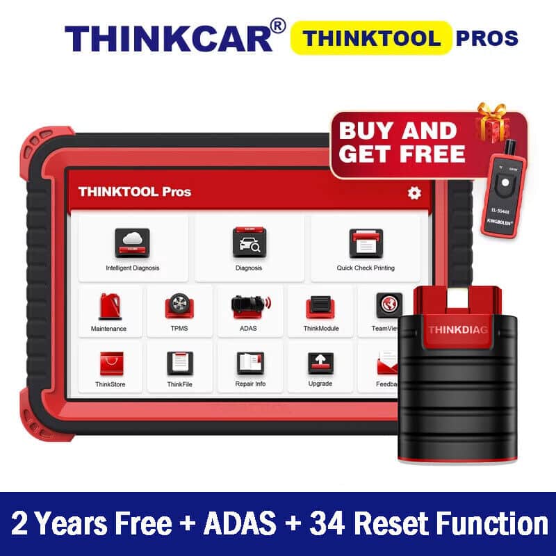 THINKCAR THINKTOOL PROS OBD2 Car Bidirectional Diagnostic Scanner