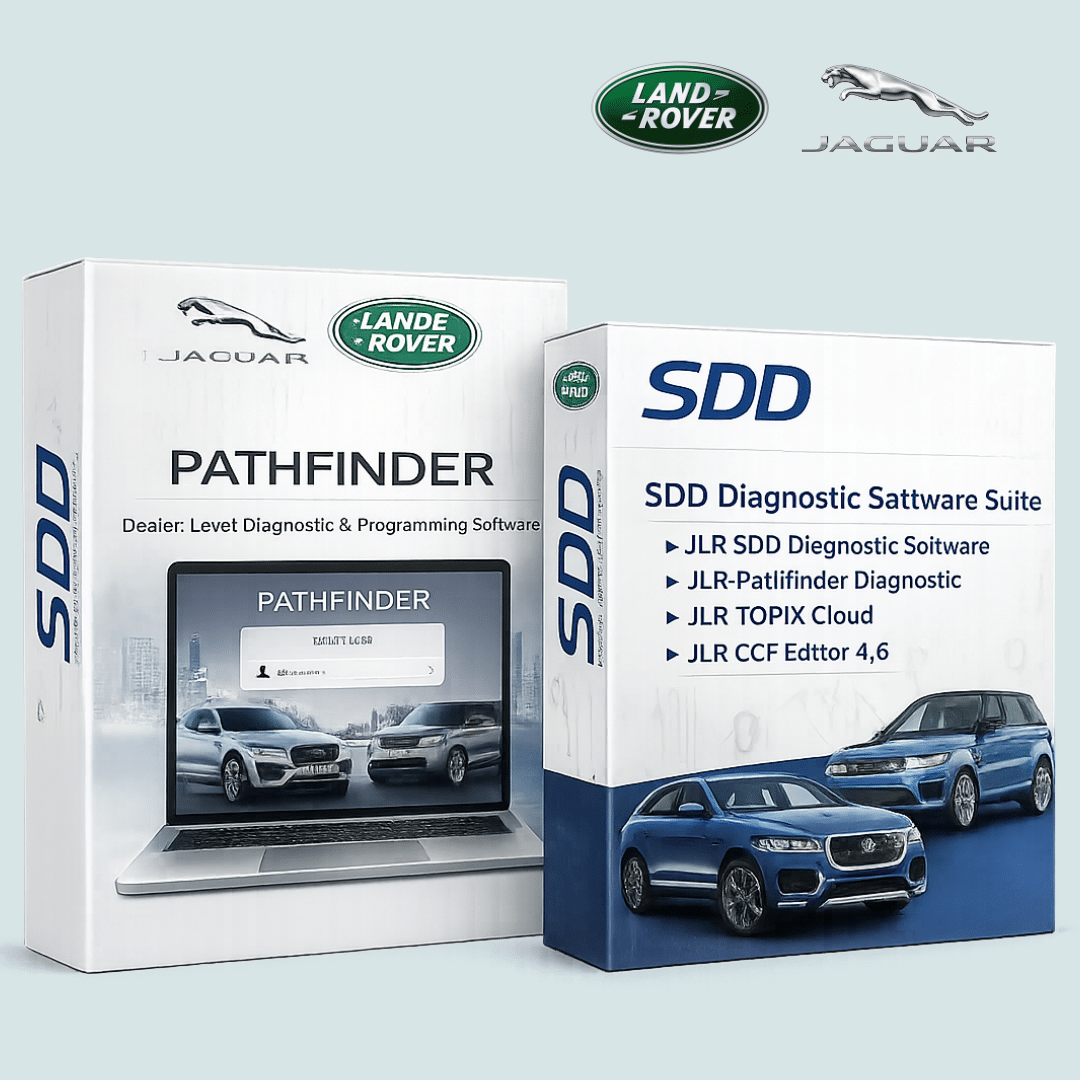 JLR Software Bundle: SDD, Pathfinder, CCF, Seed Key Calculator ...