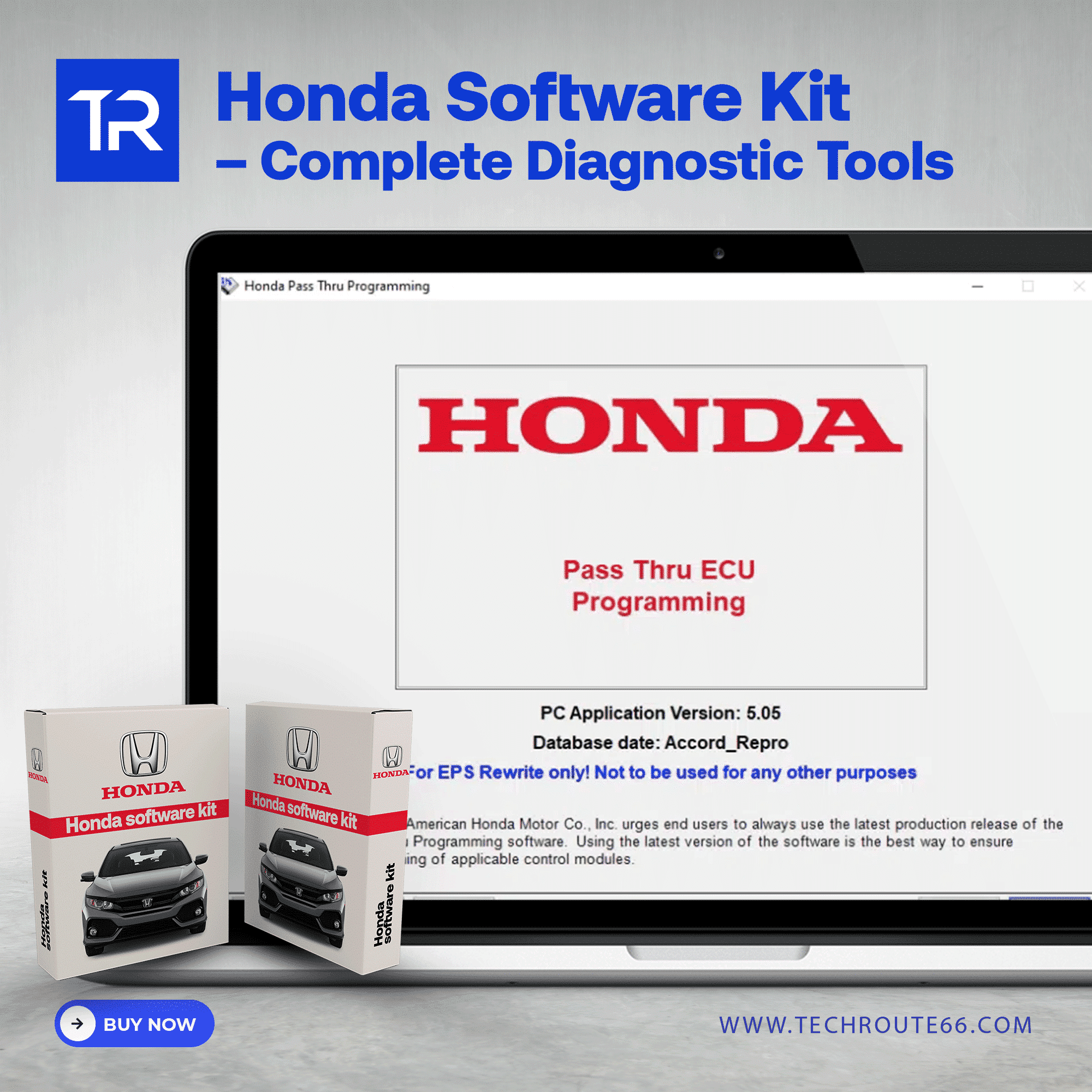 Honda software kit - TechRoute66
