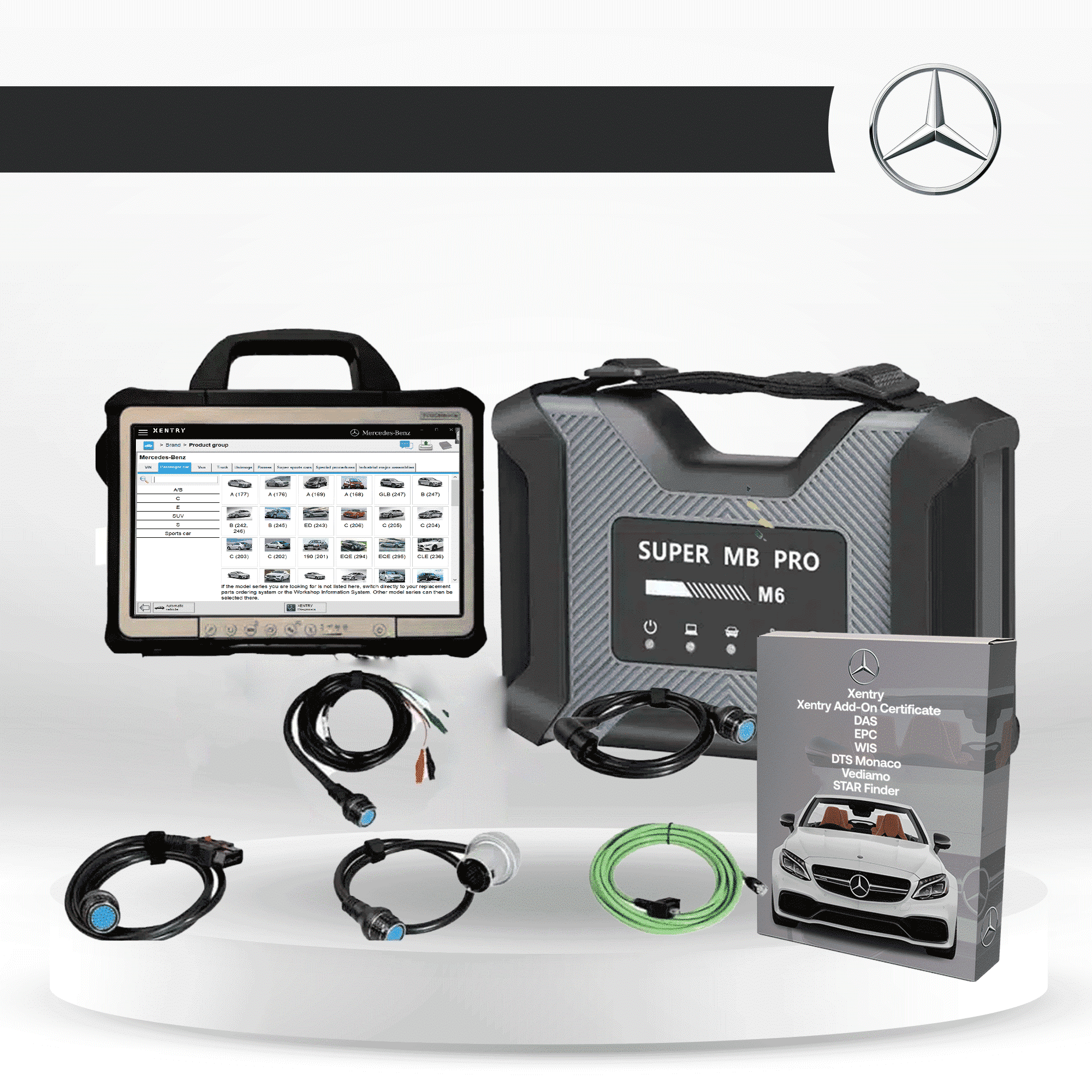 Mercedes-Benz Diagnostic Kit 1989-2025 – Comprehensive Solution for all ...